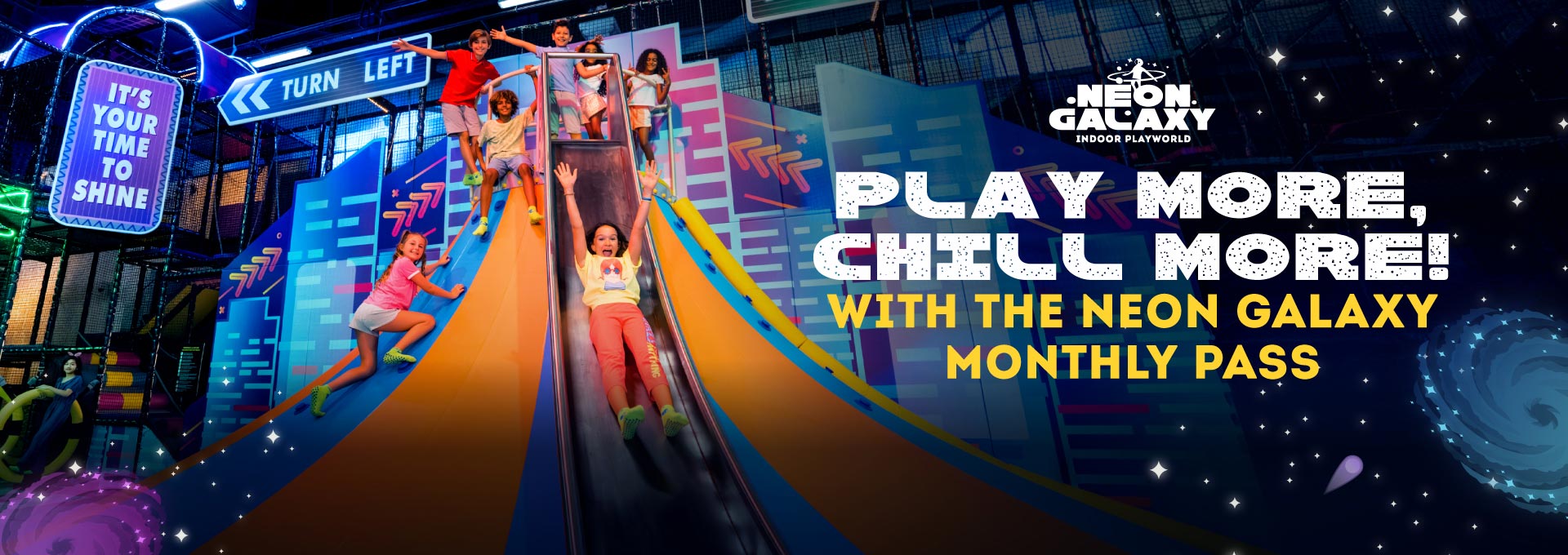 Neon Galaxy Indoor Playworld | Dubai Parks and Resorts™